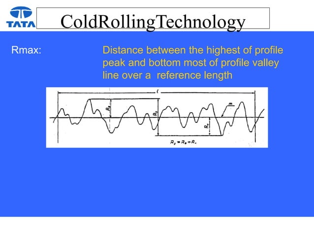 Cold Rolling fundamentals.PPT | Chemistry | Science