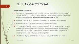 Colds and flus | PDF | Cold and Flu | Diseases and Conditions