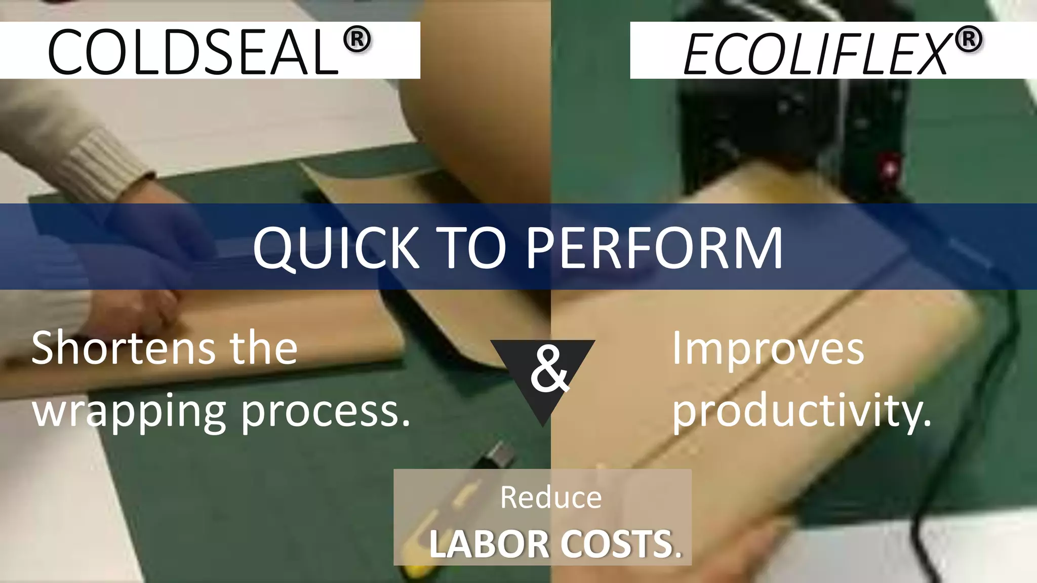 COLDSEAL Self-sealing packaging & ECOLIFLEX Pressure sensitive sealing ...