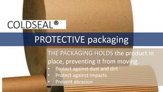 COLDSEAL Self-sealing packaging & ECOLIFLEX Pressure sensitive sealing ...