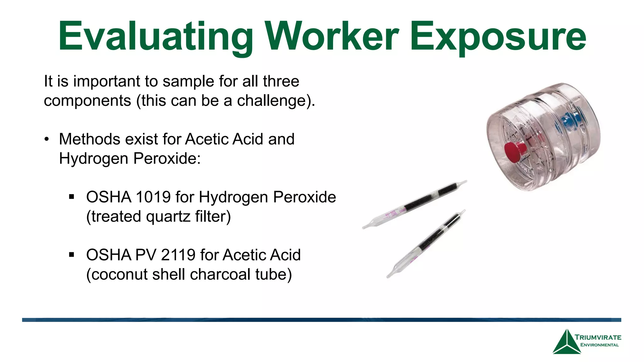 Assessing Employee Exposure to Cold Sterilants (Spor-Klenz) | PDF