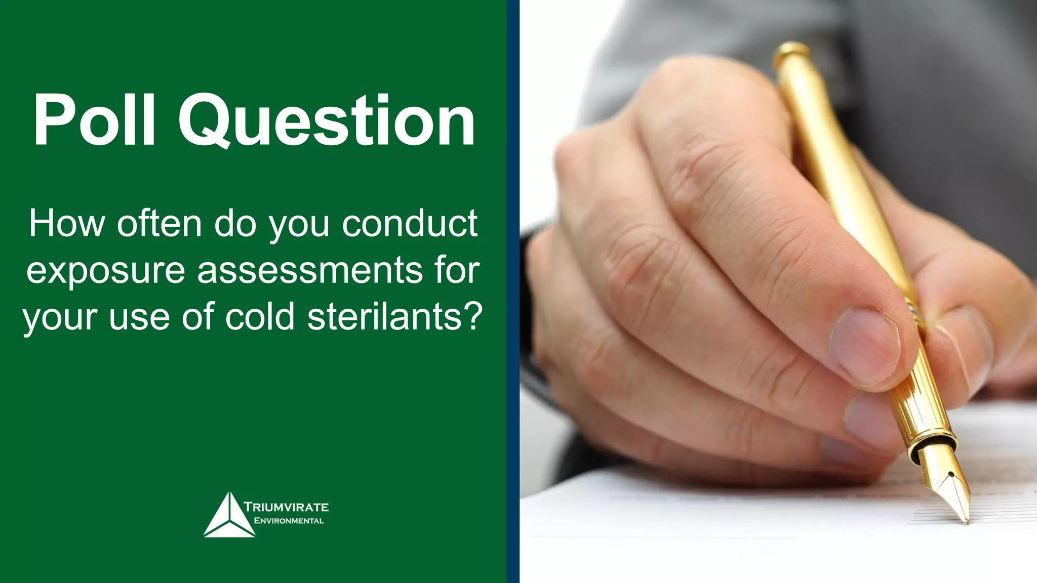 Assessing Employee Exposure to Cold Sterilants (Spor-Klenz) | PDF