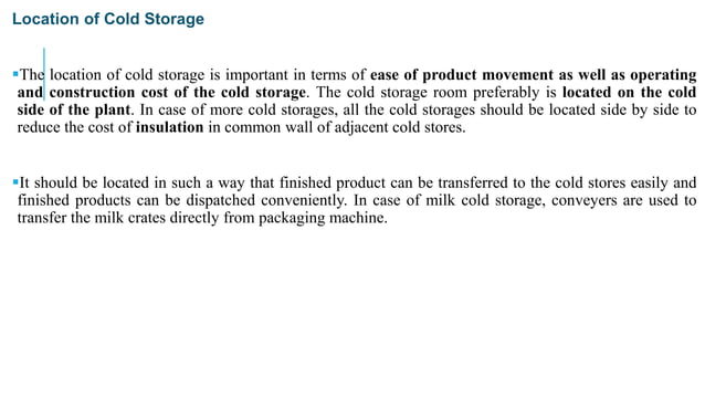 COLD STORAGE.pptx | Gardening | Home & Garden