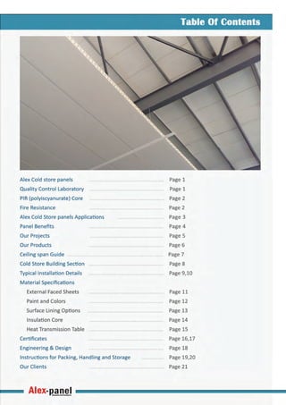 Cold storage insulated panels | PDF
