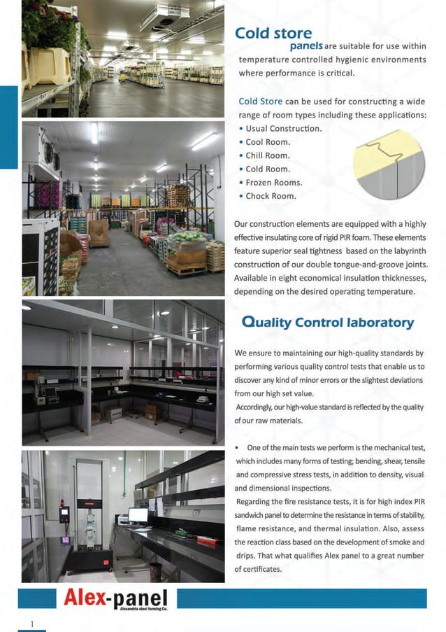 Cold storage insulated panels | PDF