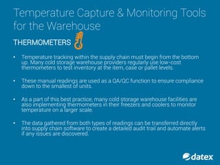 Cold Storage Warehouse Best Practices: Forecasting & End-to-End ...