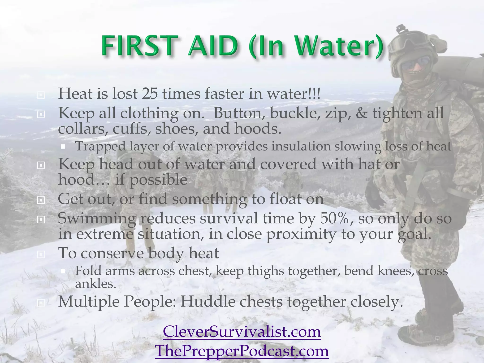 Cold Weather Injuries, Hypothermia, Frostbite, Frostnip, Trenchfoot ...