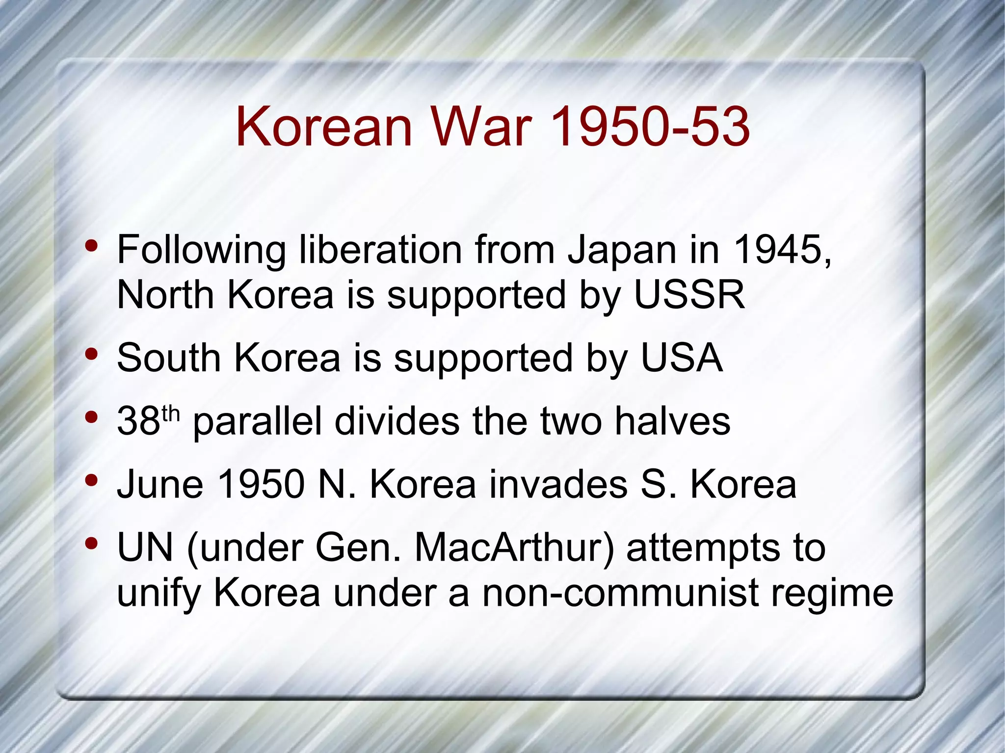 Cold War Overview | PPT