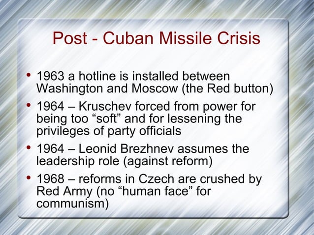 Cold War Overview | PPT