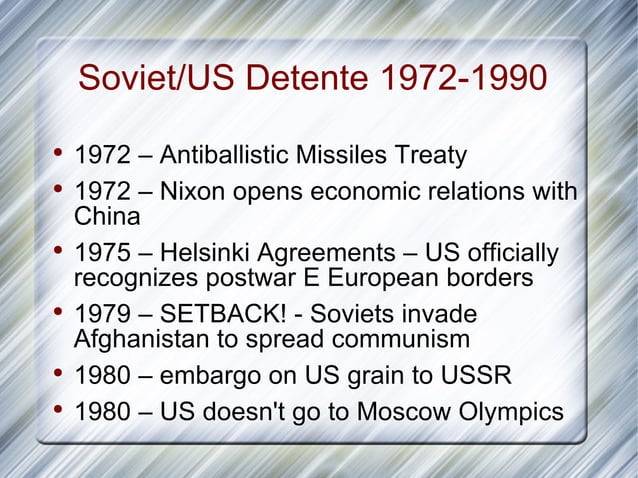 Cold War Overview | PPT
