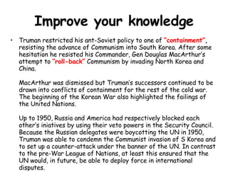 Coldwar | PPT | War and Conflicts