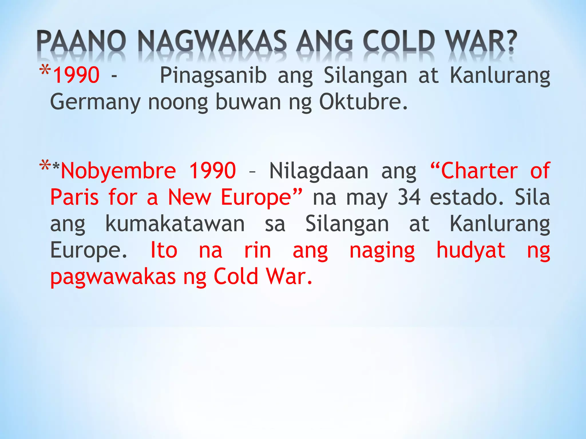 Cold war | PPT