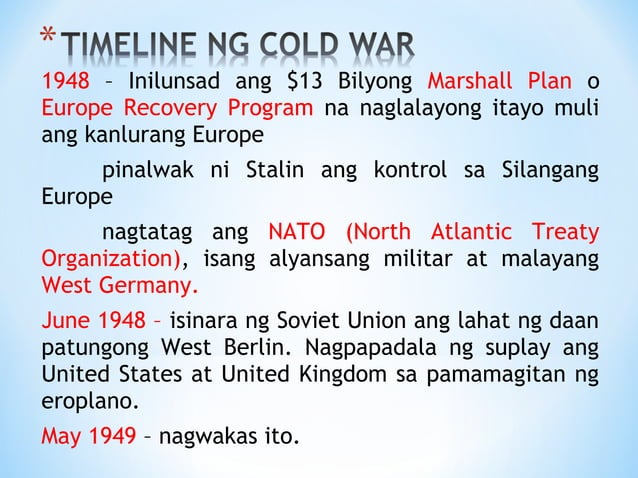 Cold war | PPT
