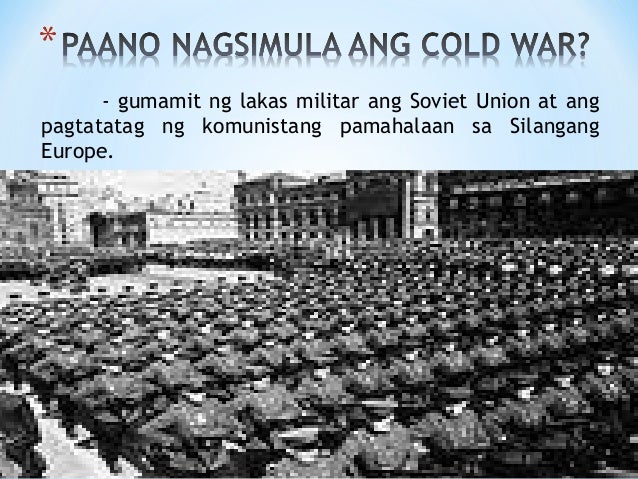 Cold war