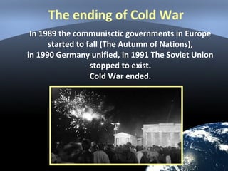 Cold war | PPT