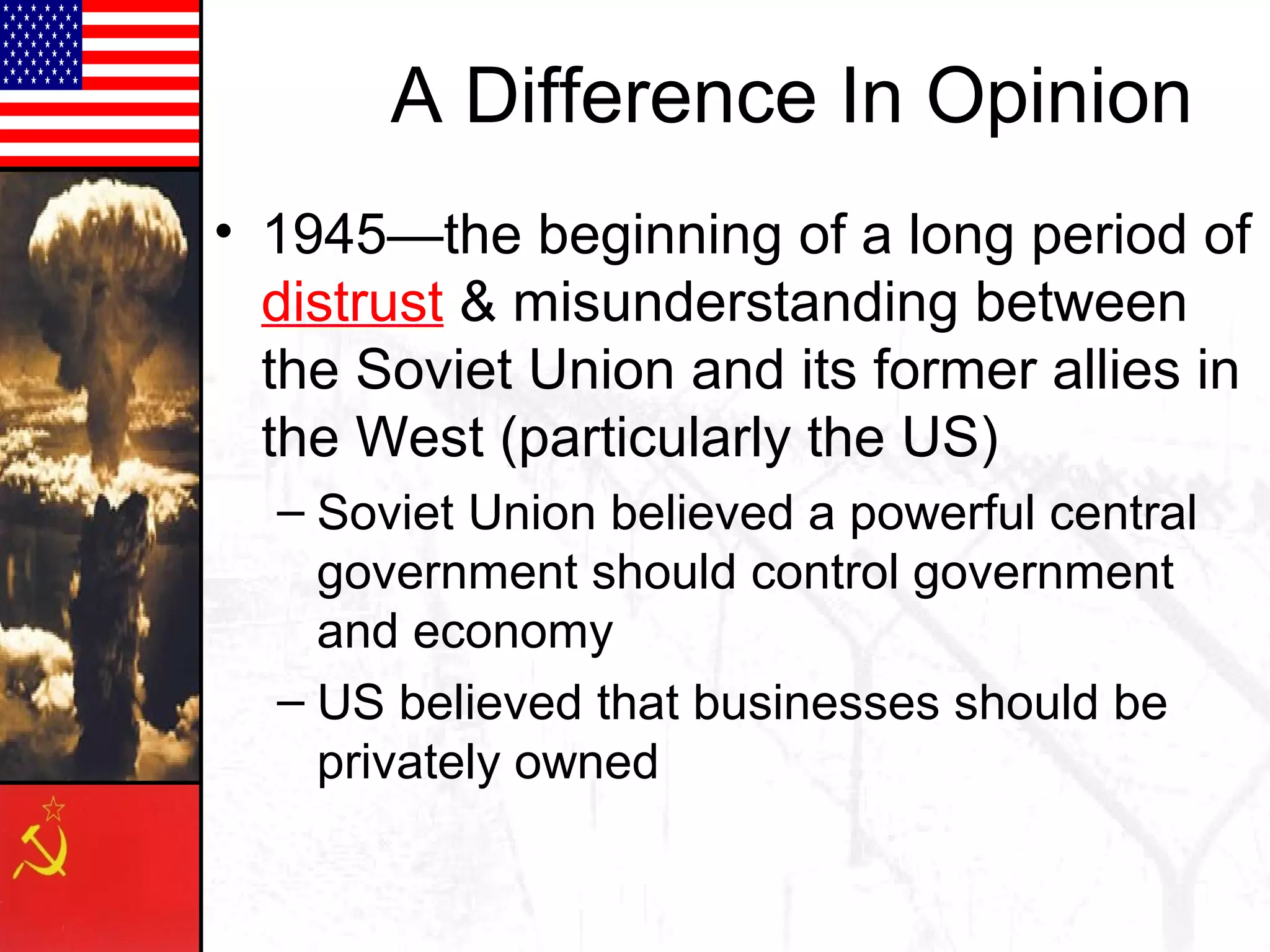 Cold war | PPT