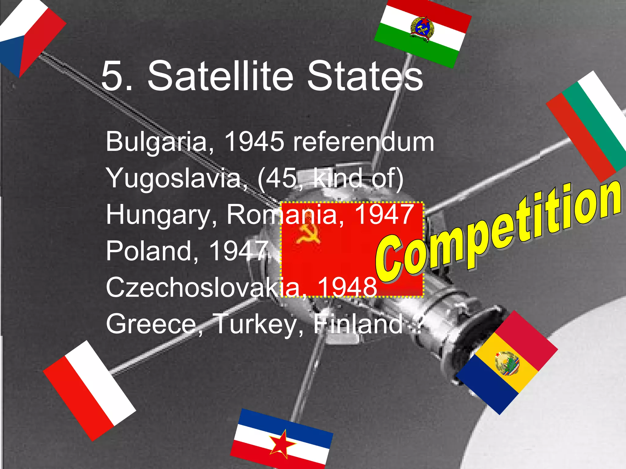 Cold War: Causes and Characteristics | PPT | Political Issues & policy ...