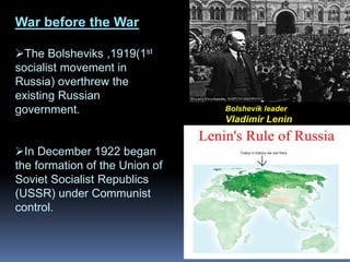 Cold war | PPTX