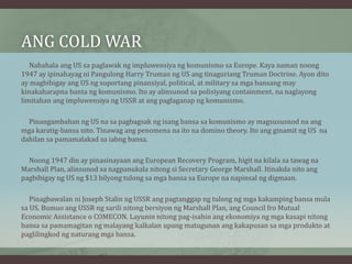 Cold War (Group 4) | PPTX