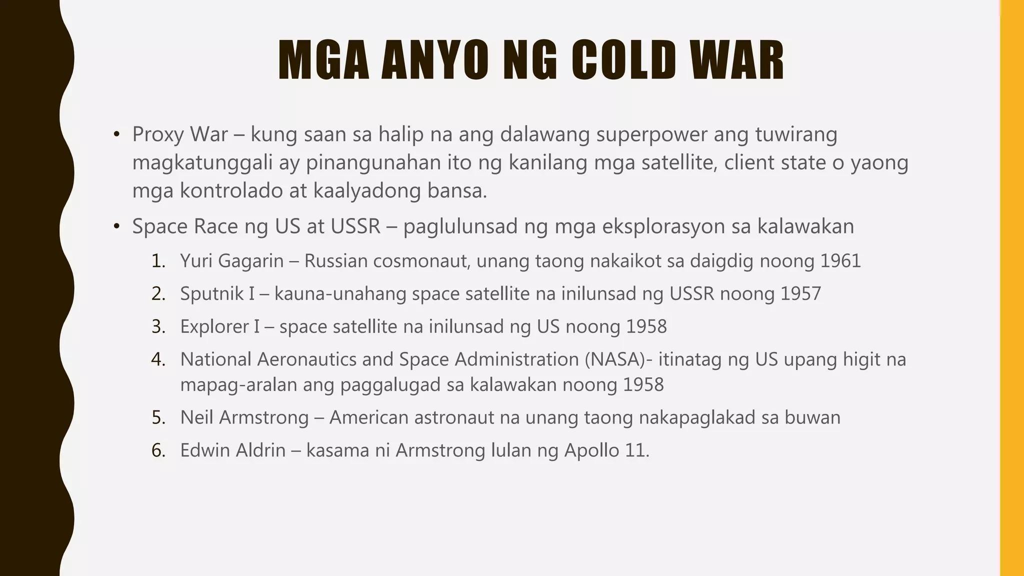 Cold war | PPTX
