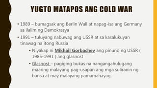 Cold war | PPTX
