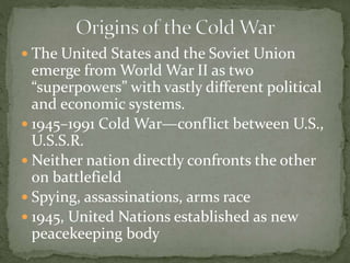 Cold war | PPT