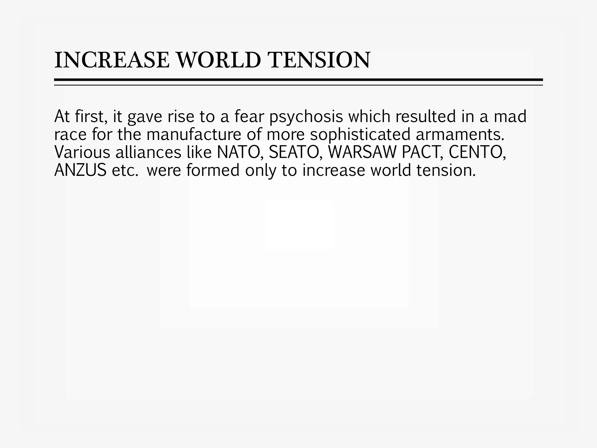 Cold war | PPTX