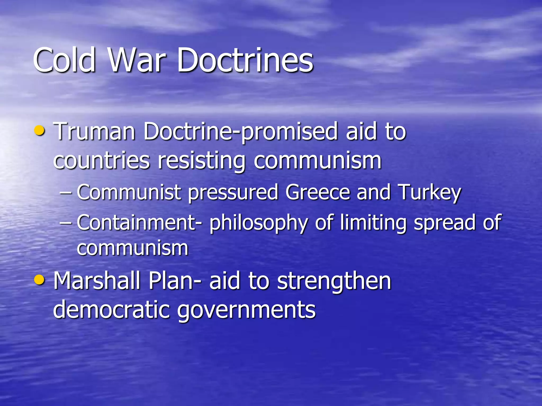 Cold War | PPT