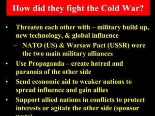 Coldwar 1945-1991 | PPT