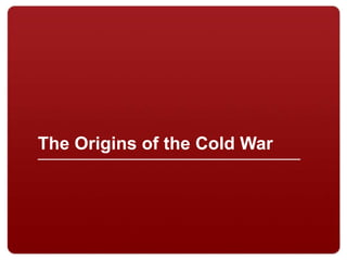 The Cold War Powerpoint Slides | PPTX