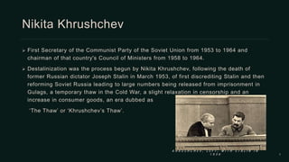 Coldwar | PPTX | Political Issues & policy | Politics