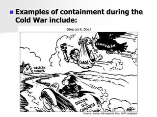 Cold War Cartoons Containment