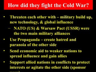 Cold War in the 20th century An Overview | PPT