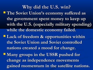 Cold War in the 20th century An Overview | PPT
