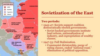 The Cold War and Khrushchev's Thaw | PPTX | Political Issues & policy ...