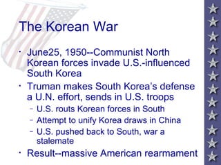 Cold war truman eisenhower | PPT