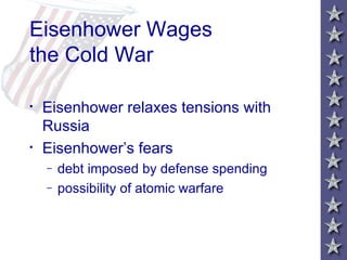 Cold war truman eisenhower | PPT