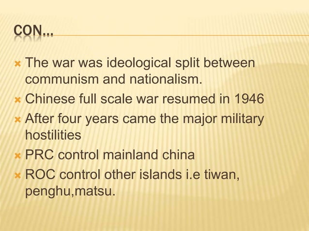 Major wars and conflicts in the world | PPTX