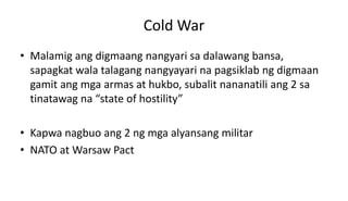 Cold war | PPTX