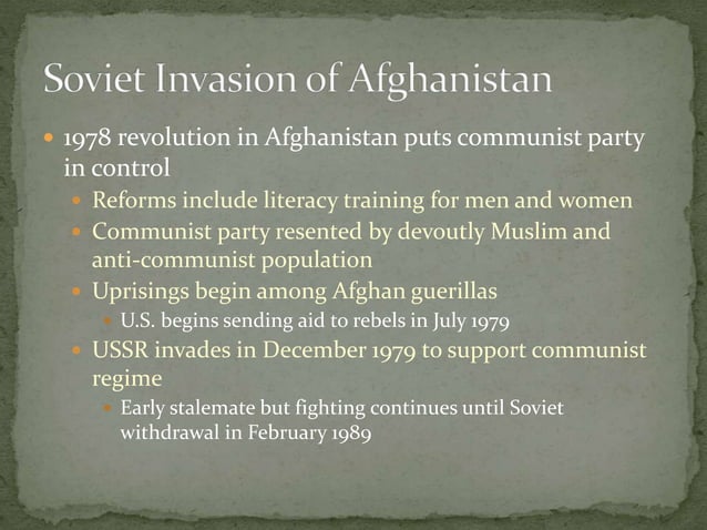 Decline of the USSR | PPTX | Political Issues & policy | Politics