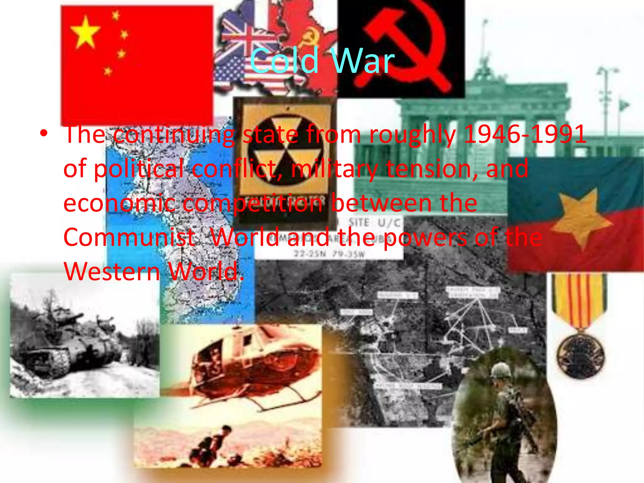 Cold war beginnings shamma and sheikha 9 a | PPTX