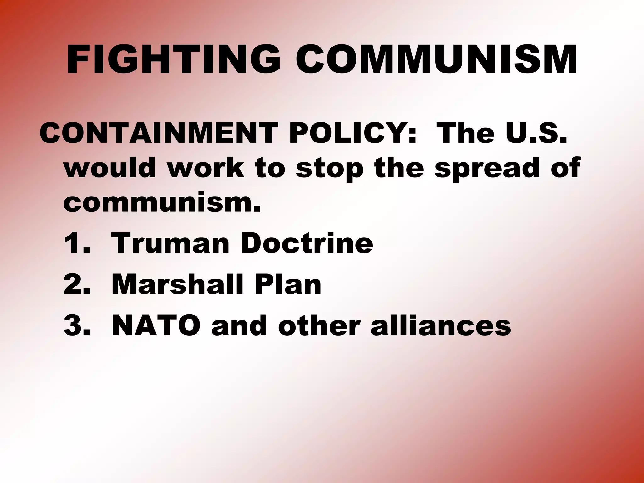 Cold war Overview | PPT