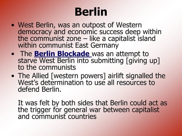 Cold war Overview | PPT