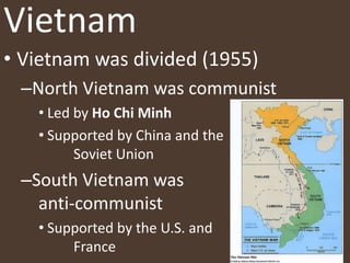 Cold war conflicts | PPTX