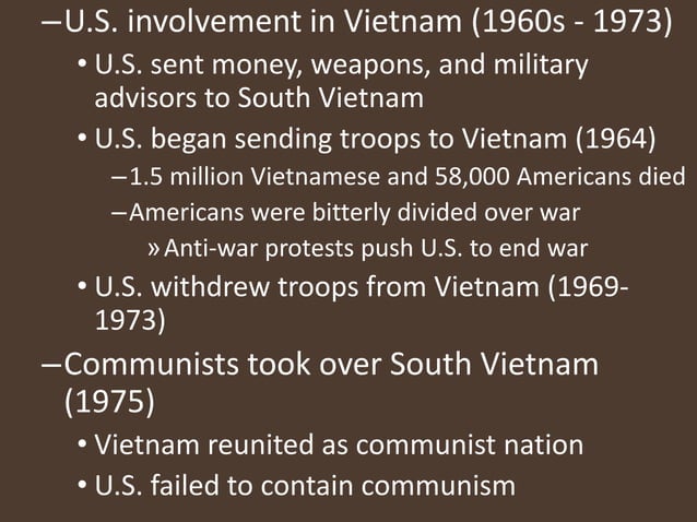 Cold war conflicts | PPT
