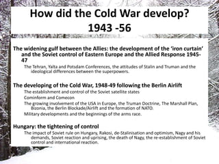 Cold war content blog | PPT