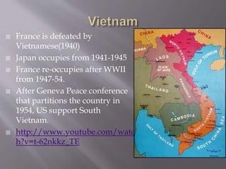 Cold war decolonization Week 6 | PPTX | South America Travel | Travel ...