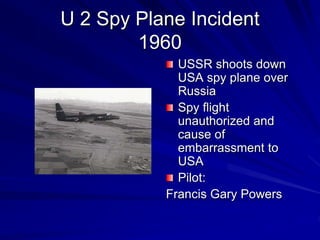 Cold War / Eisenhower Years | PPT