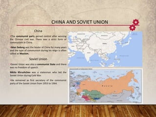 Cold war era 1956 to 1960 | PPTX