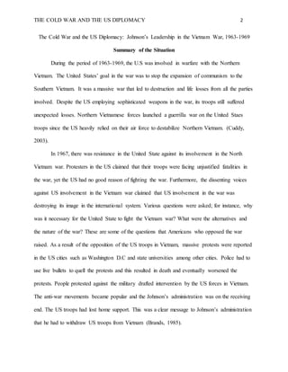 Cold war essay sample | PDF